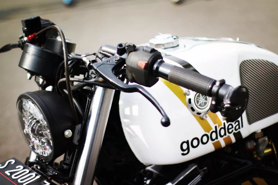 OTOPLUS-ONLINE I Yamaha Byson Dimodifikasi Jadi 'Gudel' Cafe Racer, Keren!