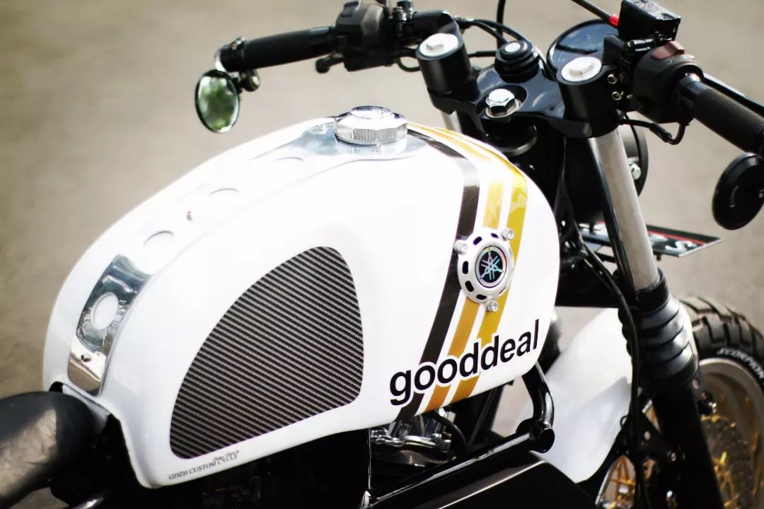 OTOPLUS-ONLINE I Yamaha Byson Dimodifikasi Jadi 'Gudel' Cafe Racer, Keren!