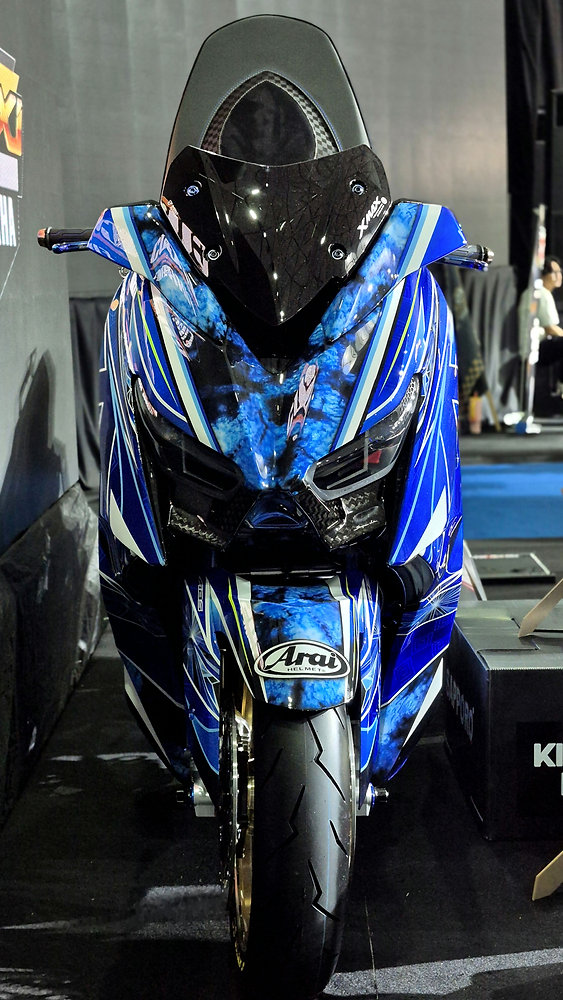 Yamaha XMAX Modif 1 Miliar Dinobatkan Sebagai King of MAXI di Grand ...