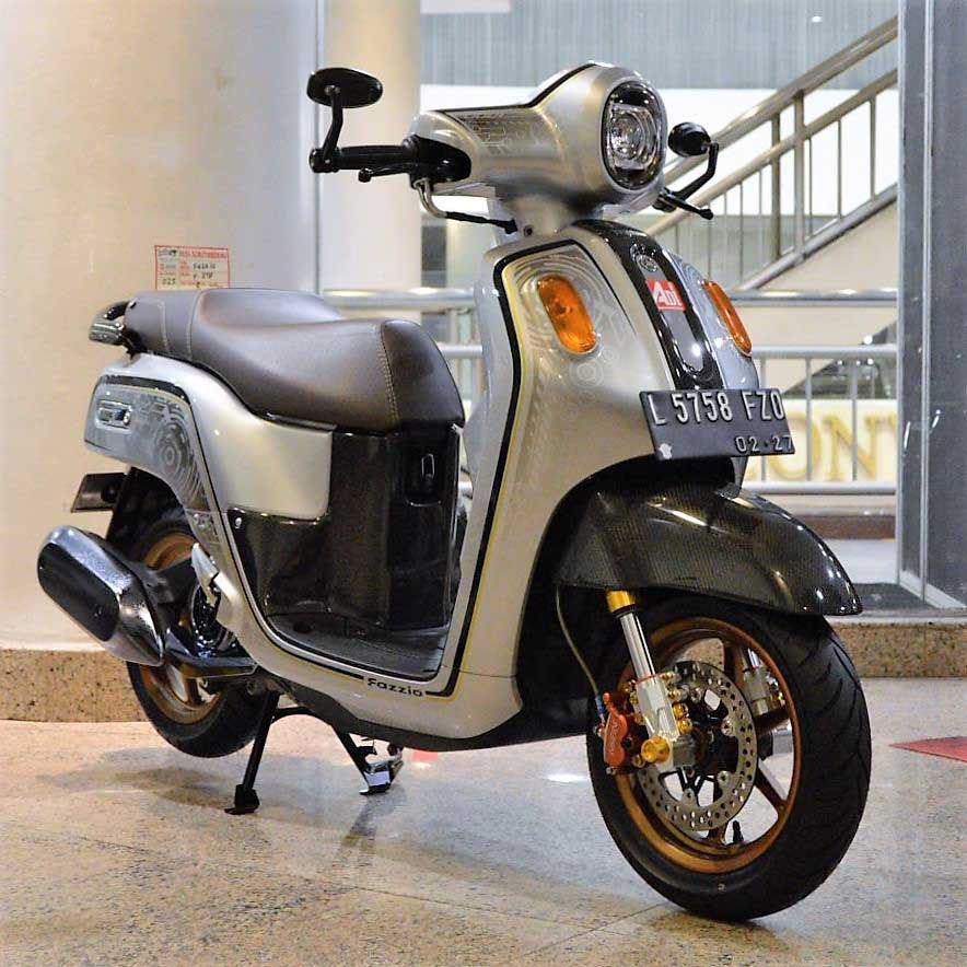 OTOPLUS-ONLINE I Modifikasi Fazzio 'Silver Bullet' Berkonsep Classy ...