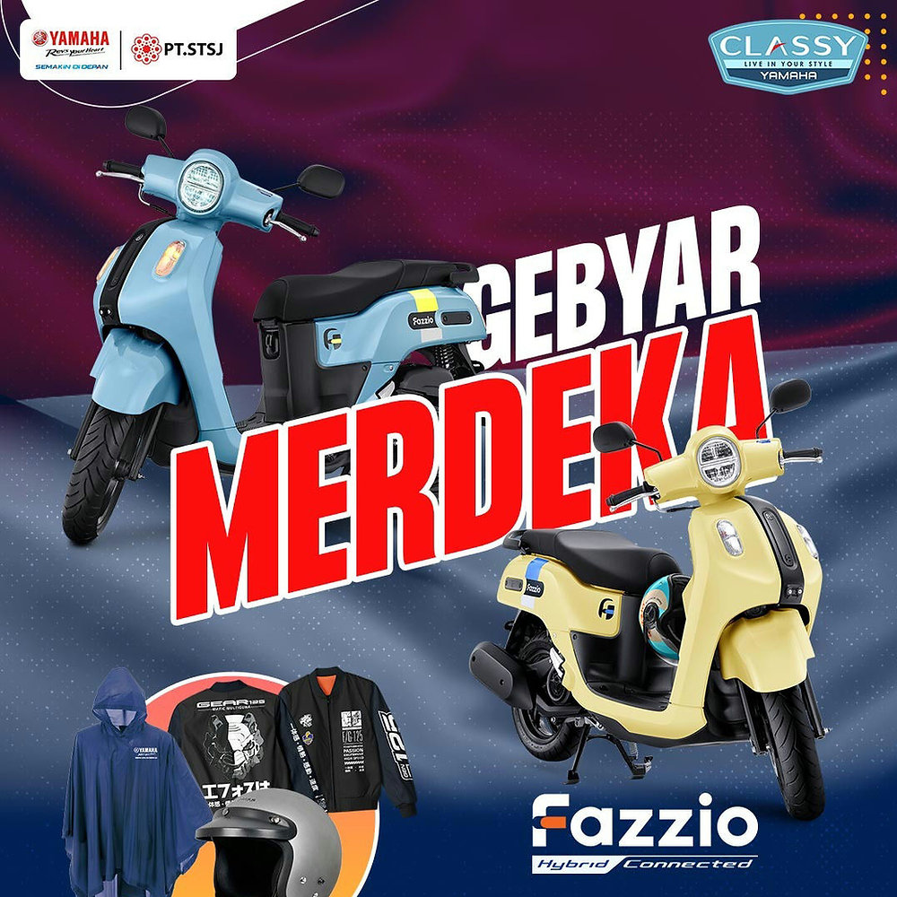 Meriahkan HUT RI Ke-79, Yamaha STSJ Bagi-Bagi Diskon Spesial ...