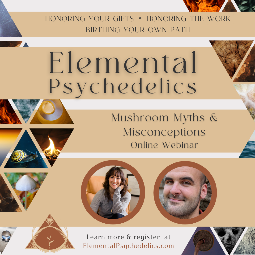 Mushroom Myths and Misconceptions: A Webinar for Psychedelic Professionals | Elemental Psychedeli