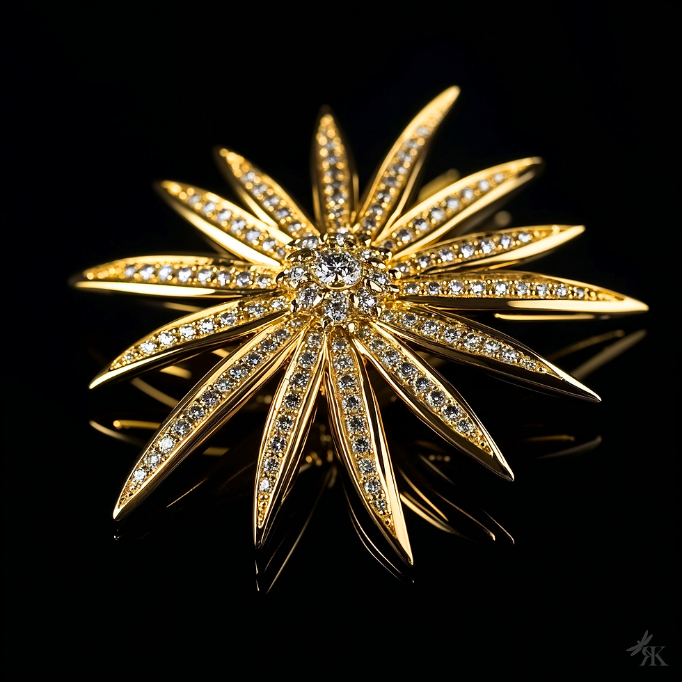 Aurora Ray Brooch | Karlito