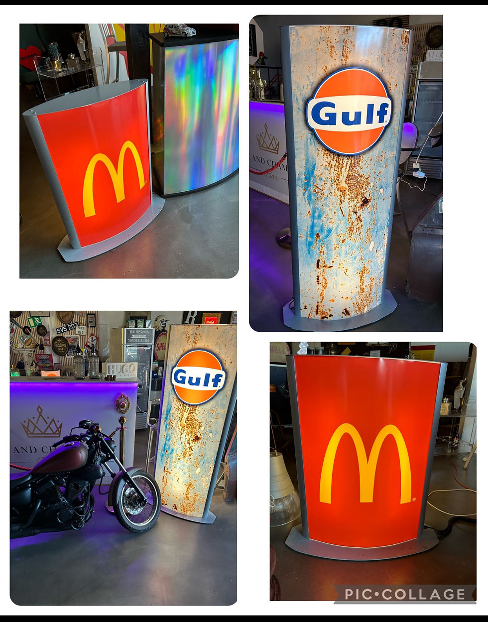 Gulf skilt | Care 4 Retro