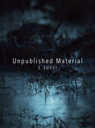 Unpublished Material #3 FANZINE | Lazoschmidl Store