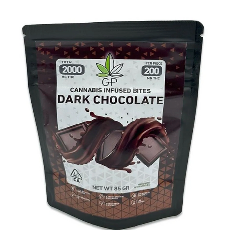 Green Privilege Chocolate Bites (2000mg) | SkyHigh Big Bear