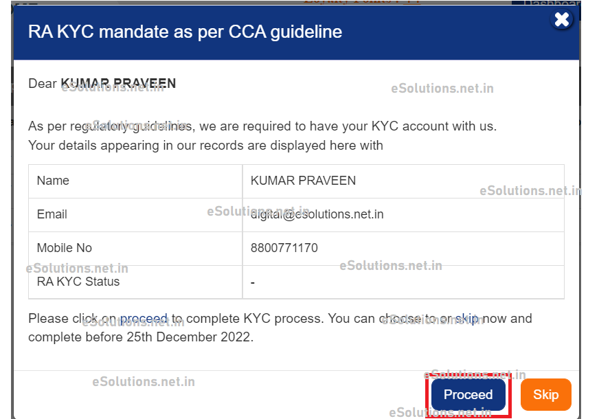 Process to complete VSign Partner Login eKYC | Partner Login