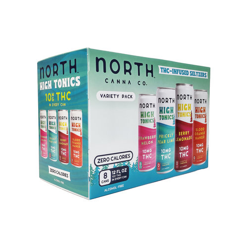 North High Tonics - Variety Pack | Unwind THC & CBD