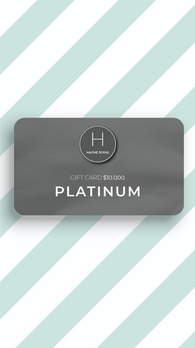 Gift Card Platinum | Hache Joyas