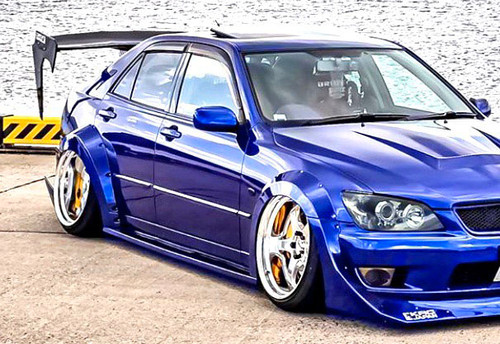 TOYOTA ALTEZZA Side Diffuser | KRC japan