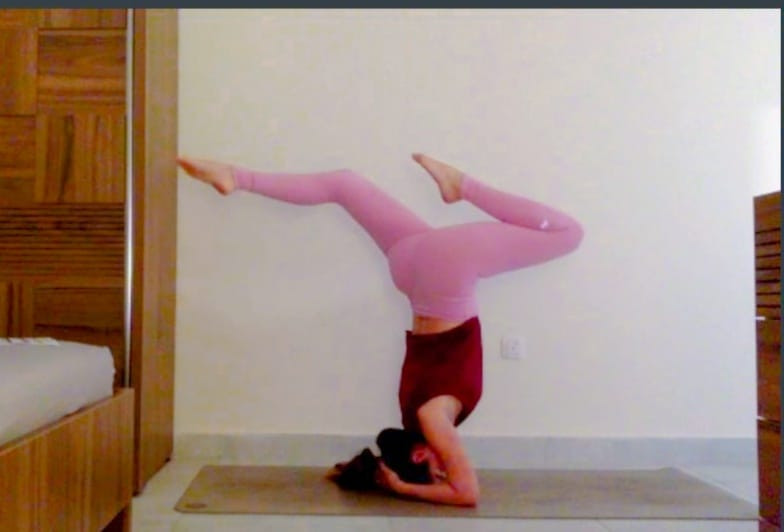 Inversions Yoga Asanas 20 Hs TTC | E-Shala