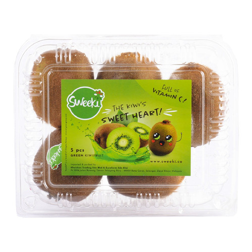 Sweeki Chile Green Kiwis 5 Pcs | Haider & Sons Mart