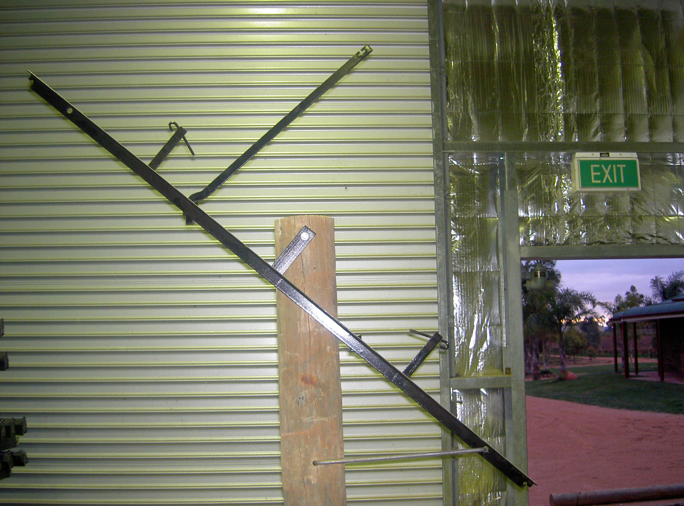 Vineyard trellis manufacturing