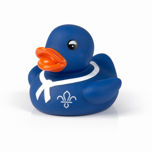 Fleur De Lis Rubber Duck / Woggle | MarshmallowScoutShop