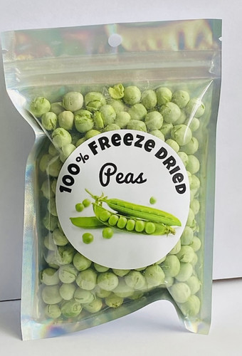1oz freeze Dried Peas | Rhactastic Rhacs