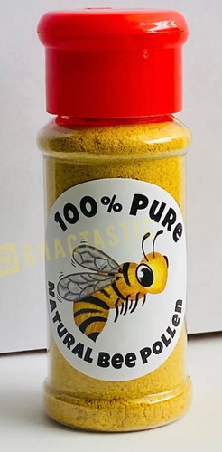 1.5oz Fine Powdered Bee Pollen Shaker Bottle | Rhactastic Rhacs