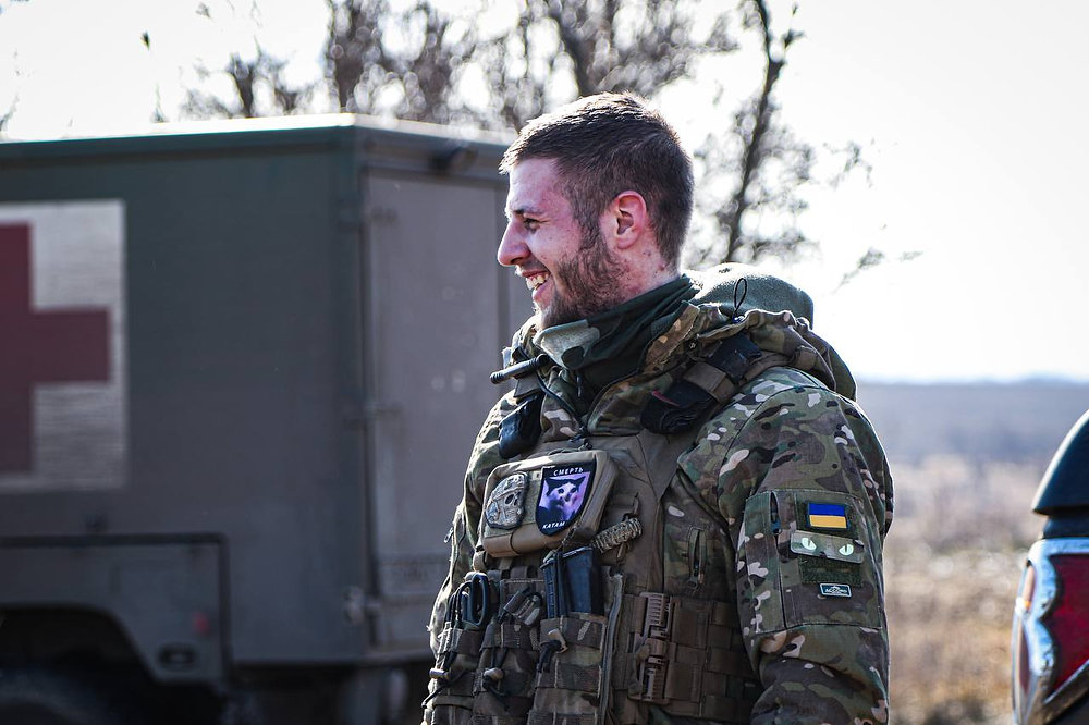 Fighters of the 128th brigade in photo