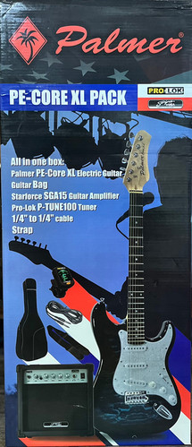 PALMER PE-CORE XL ELECTRIC GUITAR PACK (RED) - PE-CORE-XL-VP-FRD ...