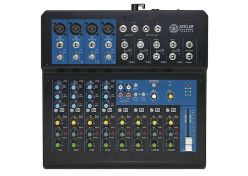 TOPP PRO PASSIVE MIXER - MX.12 USB | Tropical Music | Puerto Rico