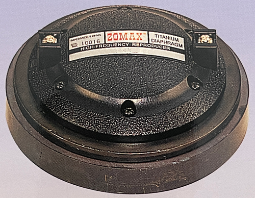 ZOMAX D-7652E- 2" BOLT-ON DRIVER | Tropical Music | Puerto Rico