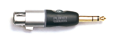 PLANET WAVES 1/4 INCH MALE BALANCED TO XLR FEMALE ADAPTER - PW-P047AA ...