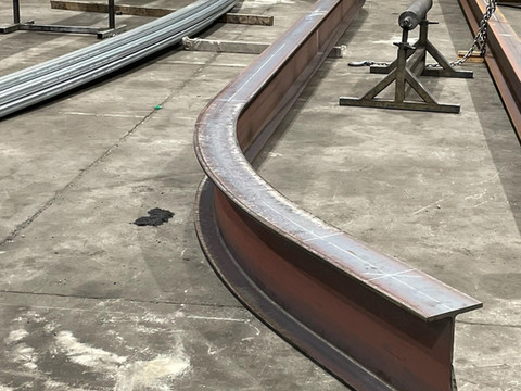 Universal beams curving | Advanced Metal Curving | Brisbane