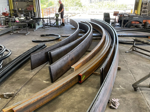 Flat bar bending | Edge or flat | Advanced Metal Curving