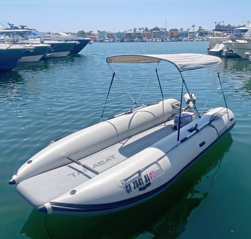 Bimini Top w/Oarlock Mounting Pins | Big Country Marine