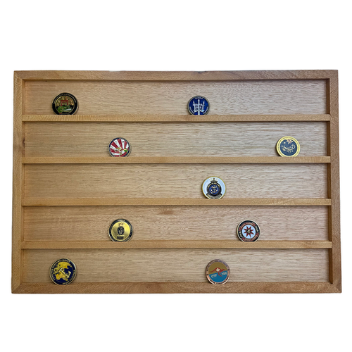 Challenge Coin Wall Display Frame - 60 coin | Mysite