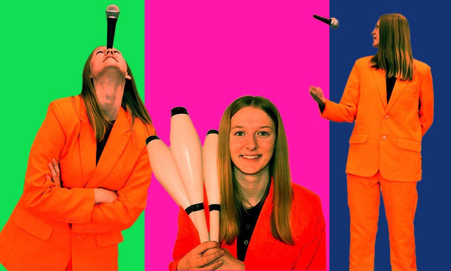 Kayla James Juggles | G.L. Berg Entertainment