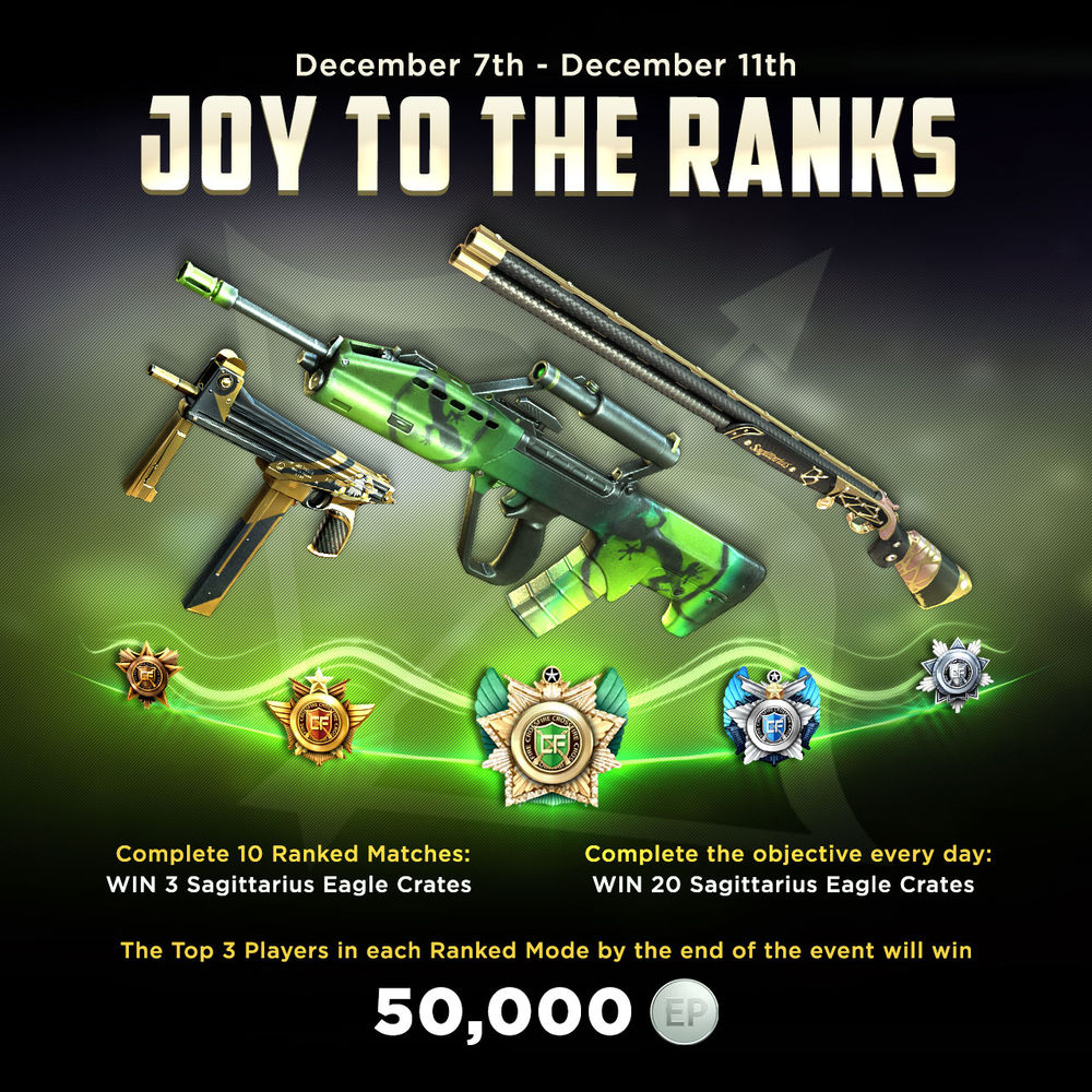 Joy To The Ranks Event Banner – Crossfire NA