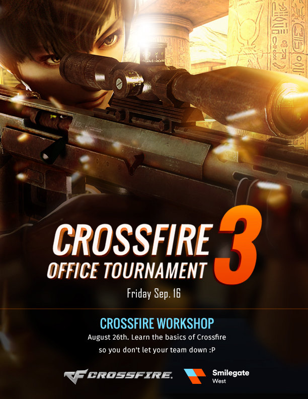 Crossfire Office Tournament 3 Poster