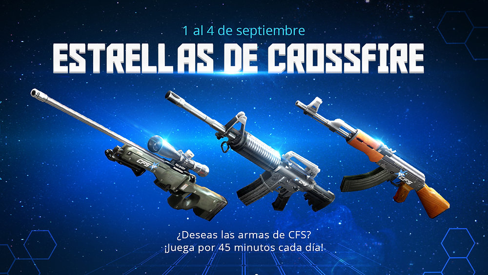 Crossfire Stars Prizes Banner