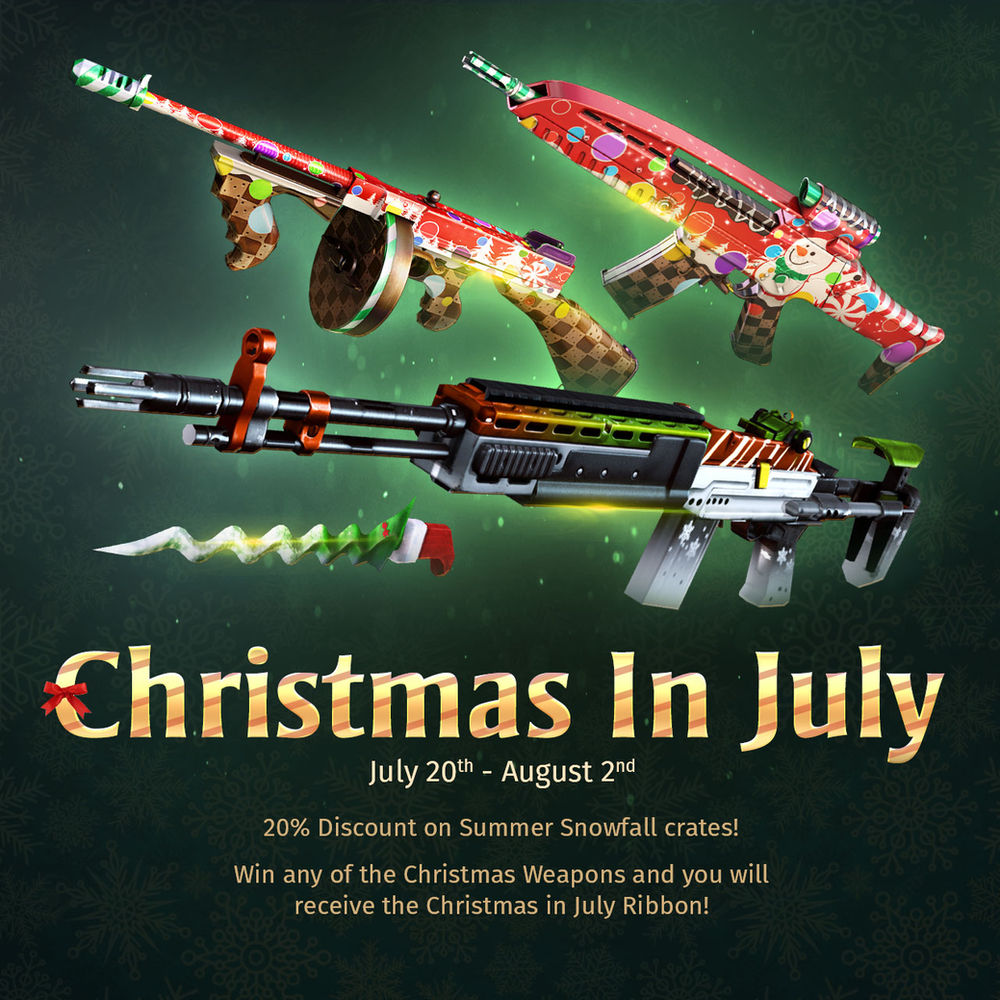 Christmas In July Event Banner – Crossfire NA