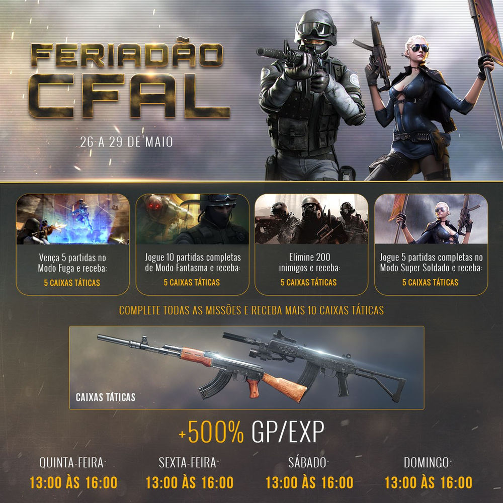 Weekend Event Banner – Crossfire Brasil