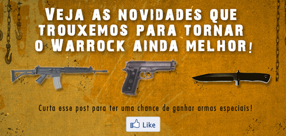 WarRock: Facebook “Like” Banner Design