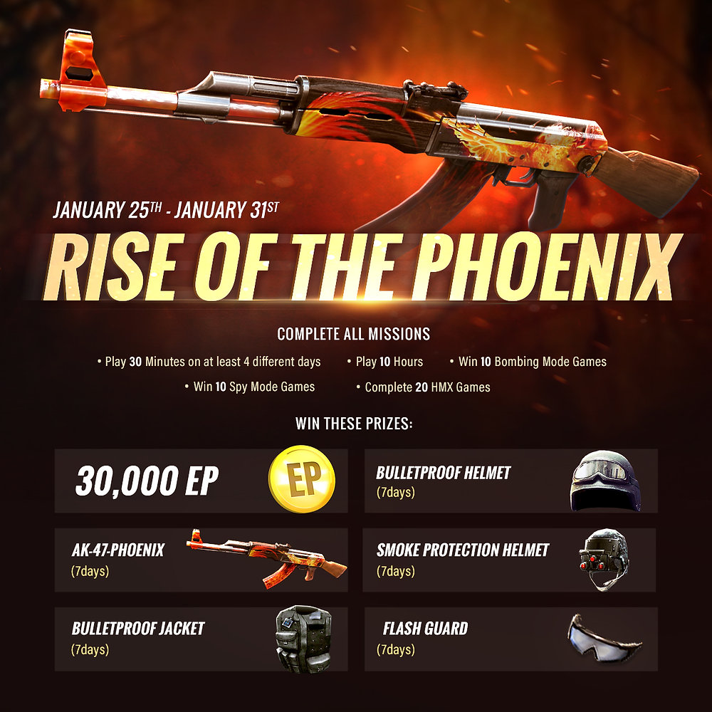 Rise Of The Phoenix Event Banner – Crossfire NA