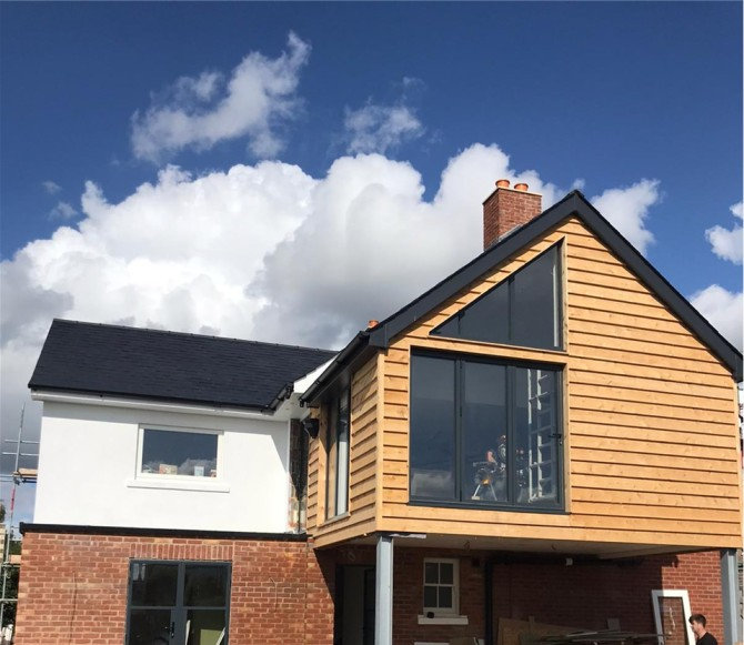 SIPs first-storey extension - Mudeford