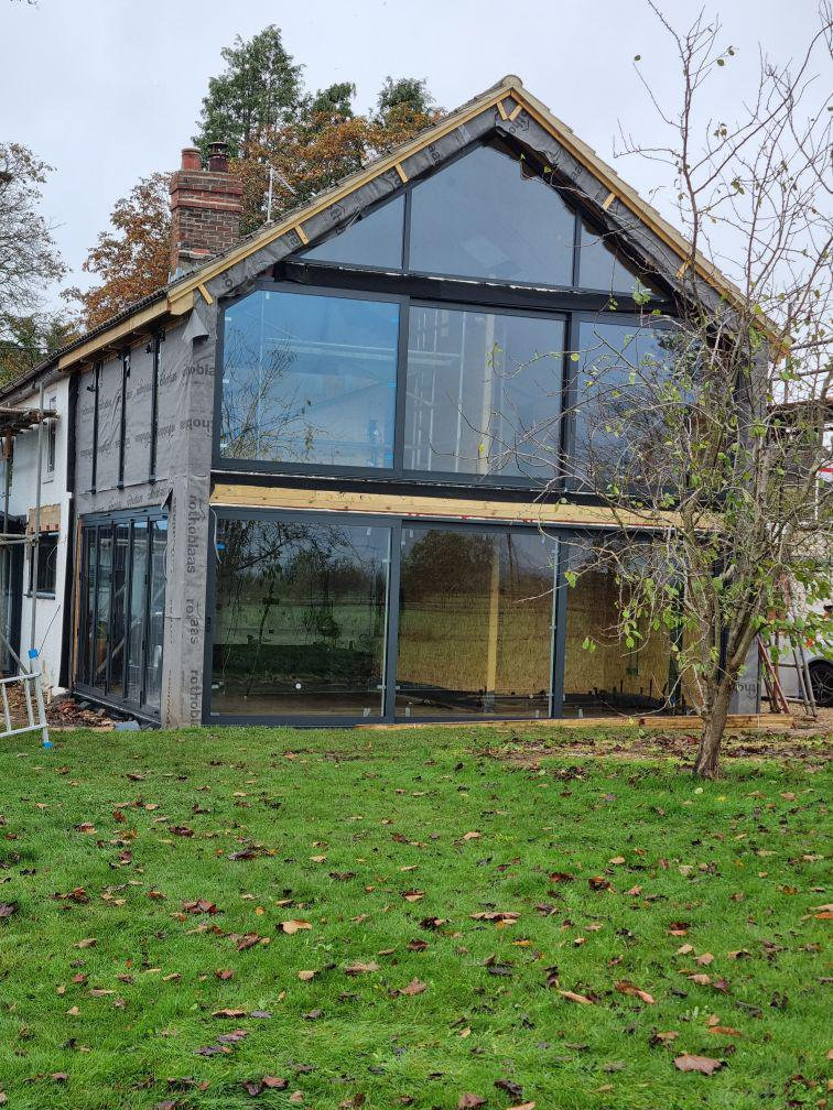 SIPs two-storey side extension - Trowbridge