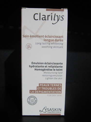 Clarilys Soin émollient éclaircissant | Oncostyle