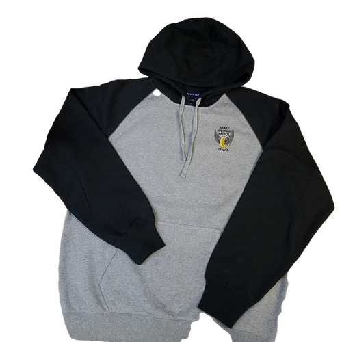 Sport-Tek® Raglan Colorblock Pullover Hooded Sweatshirt | Thread & Ink