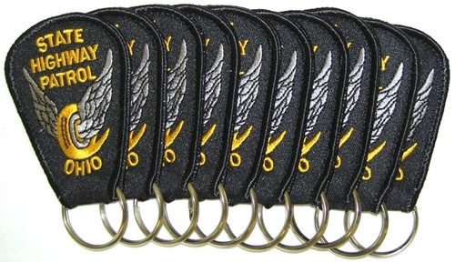 Ohio State Highway Patrol Keychains (Set of 10) | Thread & Ink