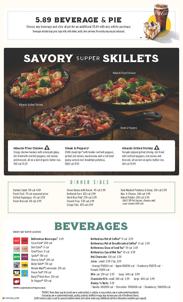 Menu | Perkins Restaurants