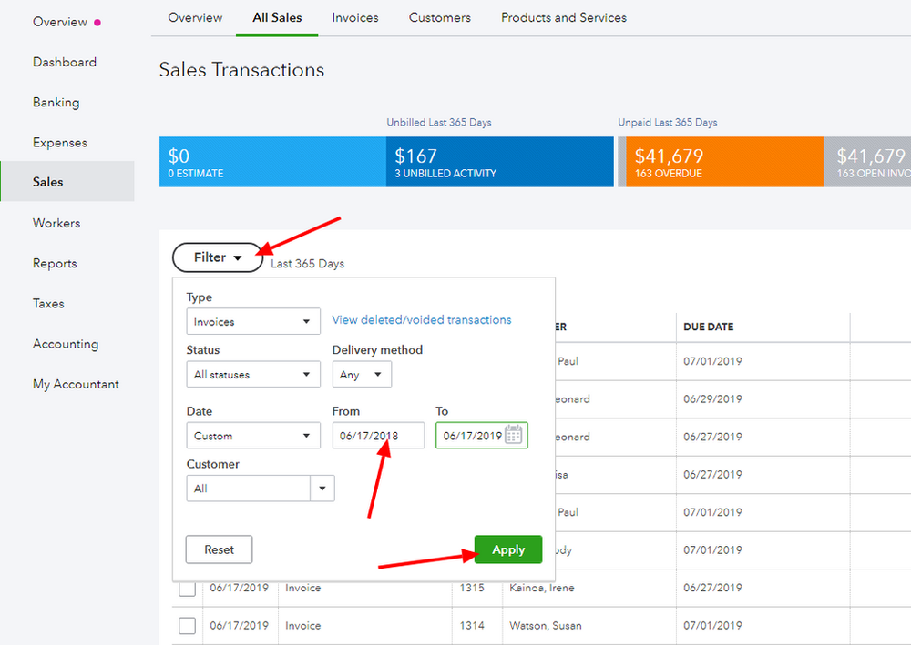 How to Bulk Send Invoices in QuickBooks Online