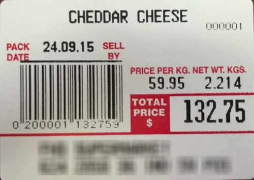 CAS BARCODE SCALE LABELS | Cb Machine Services