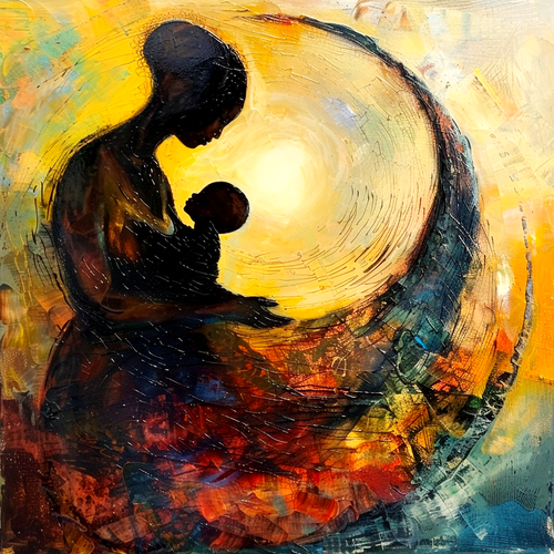 Cosmic Bond | Canvas Jamaica