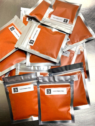 7 Pot Primo Pepper Powder | primospeppers