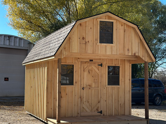 Barn Cabin - Board and Batten | C.C. Structures