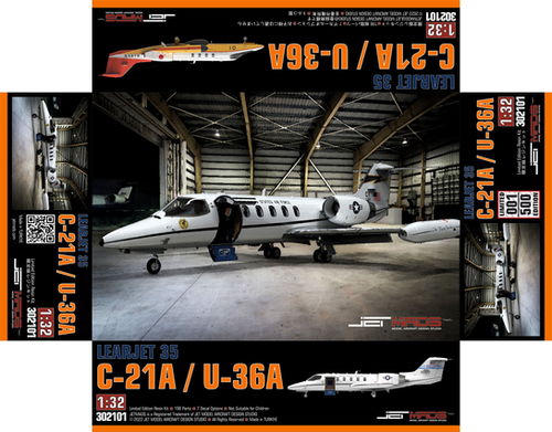 1:32 Learjet 35 C-21A / U-36A | Jetmads
