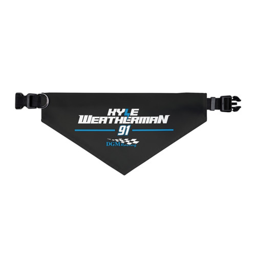 Kyle Weatherman Pet Bandana Collar | DGM Racing